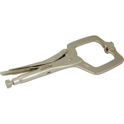 Dynamic Tools 11" Locking Clamp With Swivel Pads | JB Tools
