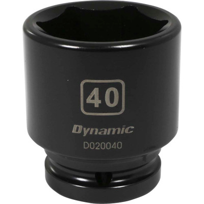 Dynamic Tools 3/4" Drive 6 Point Metric, 40mm Standard Length, Impact ...