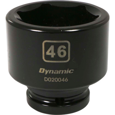 Dynamic Tools 3/4" Drive 6 Point Metric, 46mm Standard Length, Impact ...