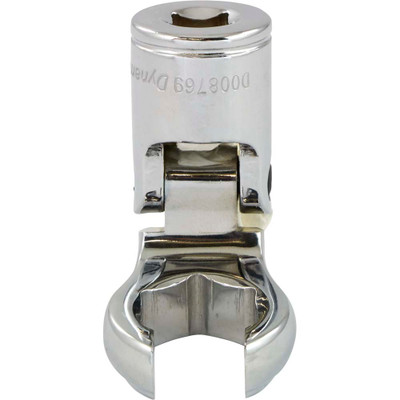 Dynamic Tools 3/8" Drive Metric 19mm Flex Head, Crow Foot Flare Nut ...