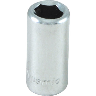 Dynamic Tools Adapter 1/4" Female X 1/4" Male, Chrome Finish | JB Tools