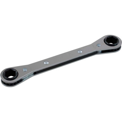 Gray Tools 1/4" X 5/16" 6 Point, Flat Ratcheting Box Wrench, Mirror ...