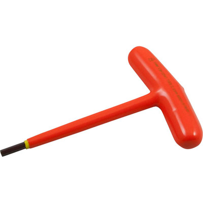 Gray Tools 2mm T-handle S2 Hex Key, 1000V Insulated | JB Tools