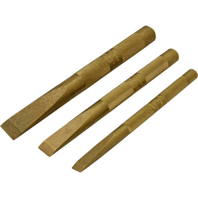Gray Tools 3 Piece Brass Scraper Set | JB Tools
