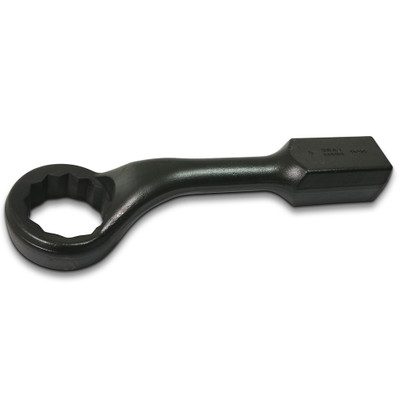 Gray Tools 3" Striking Face Box Wrench, 45 Degree Offset Head | JB Tools