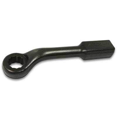 Gray Tools 38mm Striking Face Box Wrench, 45 Degree Offset Head | JB Tools