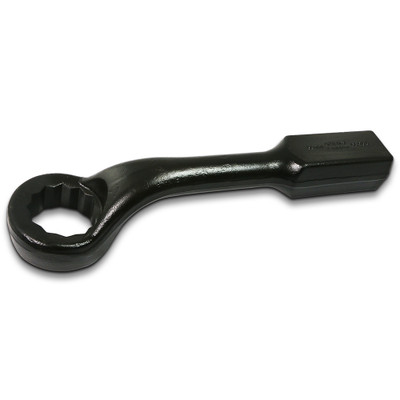 Gray Tools 55mm Striking Face Box Wrench, 45 Degree Offset Head | JB Tools