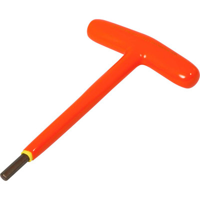 Gray Tools 6mm T-handle S2 Hex Key, 1000V Insulated | JB Tools