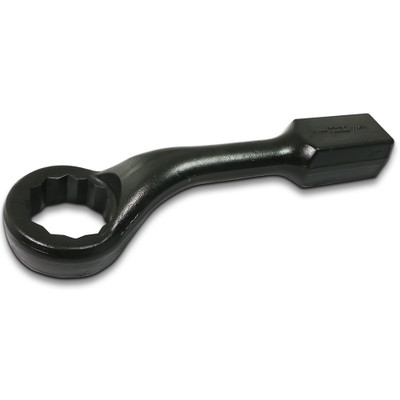 Gray Tools 75mm Striking Face Box Wrench, 45 Degree Offset Head | JB Tools