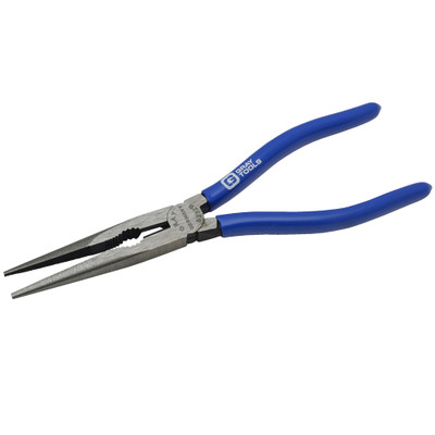 Gray Tools 8" Needle Nose Straight Cutter Pliers, With Vinyl Grips, 2-3 ...