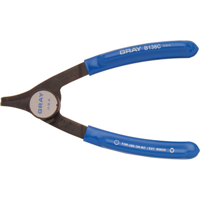 Gray Tools Convertible Retaining Ring Plier, 7" Long, .070" Tip, 90 ...