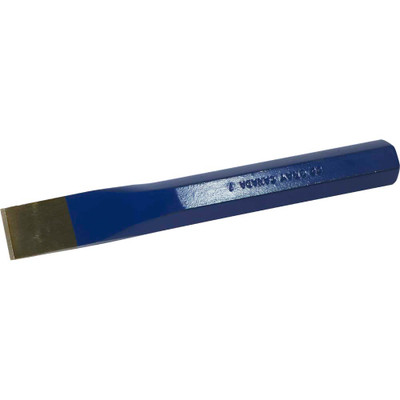 Gray Tools Flat Chisel, 1" Cut X 7/8" Body X 7-3/4" Long | JB Tools