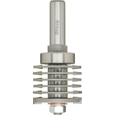 Grizzly Industrial Adj. Finger Joint Bit 1/2" Shank (C1682) | JB Tools
