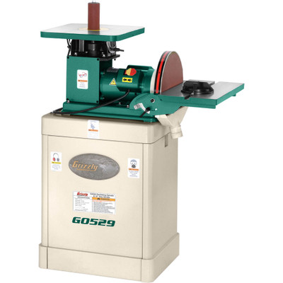 Grizzly Industrial Oscillating Spindle Disc Sander (G0529) | JB Tools