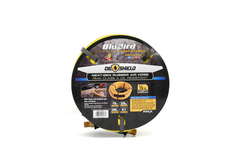 OilShield 3/8" Rubber Air Hose Assemblies (OS38) | JB Tools