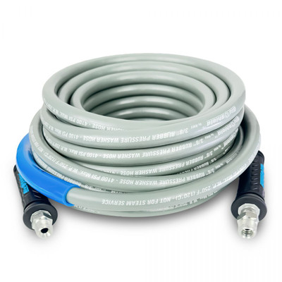 BluShield Rubber Pressure Washer Hose 3/8", 50'/100'/200' Non-Marking ...