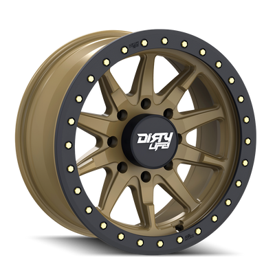 Dirty Life DT-2 9304 Satin Gold Wheels | JB Tools