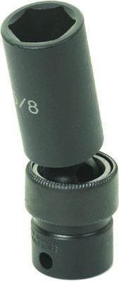 Grey Pneumatic 20Mm X 6 Point Deep 3/8" Drive Universal Impact Socket ...