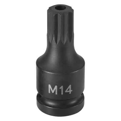 Grey Pneumatic 1/2" Drive M16 Triple Square (Tr) Impact Bit Socket ...