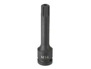 Grey Pneumatic M16 Triple Square Tamper-Proof Impact Plug Socket 1/2 ...