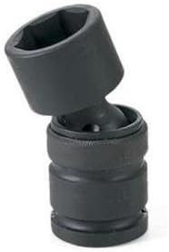 Grey Pneumatic 40Mm X 6 Point Short 3/4" Drive Universal Impact Socket ...