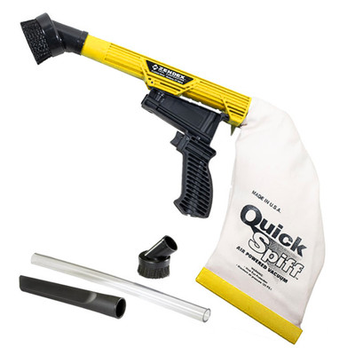 Quick Spiff Air Powered Venturi Vacuum and Attachments - Yellow ...