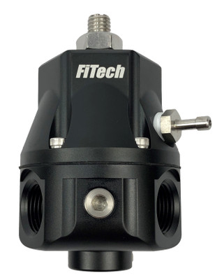 FiTech Dual Output Fuel Regulator w/Gauge & Fitting (54002) | JB Tools
