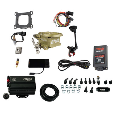FiTech EFI 2 Barrel 400HP Gold w/Force Fuel & CDI (93559) | JB Tools