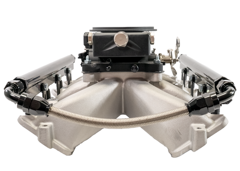 FiTech Retro LS Port 750 HP EFI Black w/ LS1 Intake (37005) | JB Tools