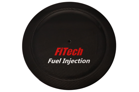 FiTech 14" Carbon Fiber Air Cleaner Top (42001) | JB Tools