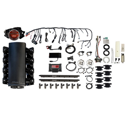 FiTech LS 750 HP EFI Short Intake 340LPH Kit w/ TC (79704) | JB Tools