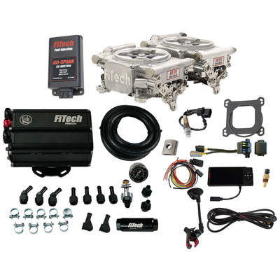 FiTech EFI 2x4 625HP ForceFuel & Fuel Injection Kit (93721) | JB Tools