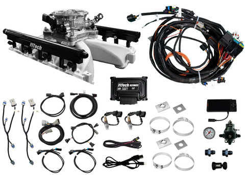 FiTech LS 1000HP EFI Brilliant LS3 Intake & T.Cntrl (37018) | JB Tools