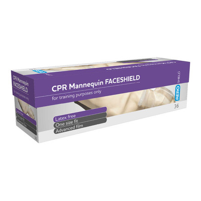 Brayden AeroShield 36/Roll CPR Manikin Face Shield (ASM01) | JB Tools