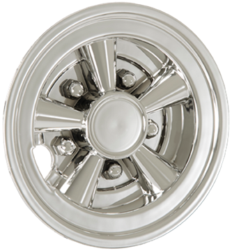 Phoenix USA 6" Mag Style ABS Chrome Wheel Cover (QT6CHM) | JB Tools