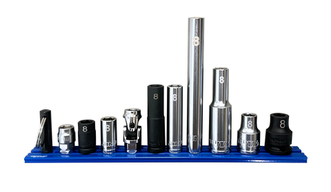 VIM Tools 8mm Socket Master Set 10 Pc (8X10) | JB Tools