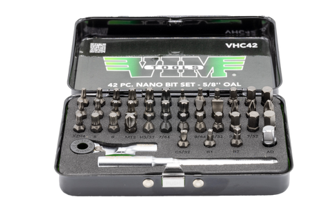 VIM Tools Nano Bit Set 42 Pc – 5/8" OAL (VHC42) | JB Tools