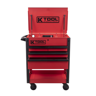 K Tool 35" 4‑Drawer Service Cart 500 Lb (75119) | JB Tools