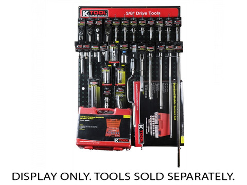 K Tool Overlay For 3/8" Drive Tools Display (OL0806) | JB Tools
