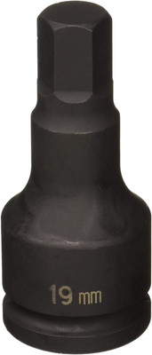Grey Pneumatic 3/4" Drive x 19mm Hex Driver Socket (3919M) | JB Tools