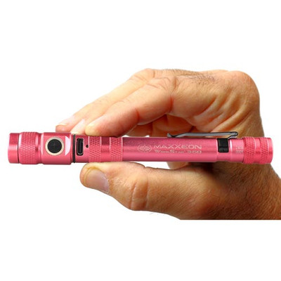 Maxxeon WorkStar 368 Pink LED Penlight Rechargeable | JB Tools
