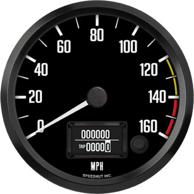 Speedhut 4-1/2" Dats. 160mph GPS Speedometer (R45-S3-DATZ) | JB Tools