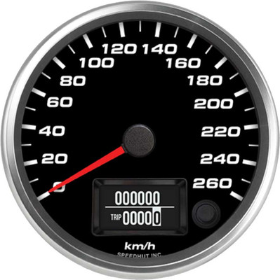 Speedhut 4" 260 km/h Programmable Speedometer (R4-S13-LEG) | JB Tools