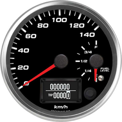 Speedhut 4" 140kmh GPS Speedometer / Fuel Lev (R4-DS12-REV) | JB Tools