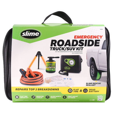 Emergency Roadside Truck/SUV Kit: Flat Tire & Battery Jump Start (50160 ...