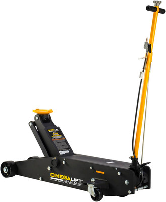 Omega Hydraulic Long Chassis Service Jack - Black, 10 Ton Capacity ...