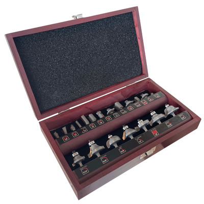 Pro-Series ROUTER BIT SET 20 PIECE (RBSET20) | JB TOOLS
