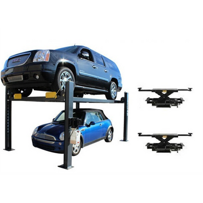 Atlas Automotive Equipment 4 Post Lift + Rj35 Sliding Jacks Combo (ATTD ...
