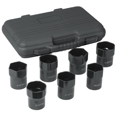 OTC 7-Piece Wheel Bearing Locknut Socket Set (4542) | JB Tools