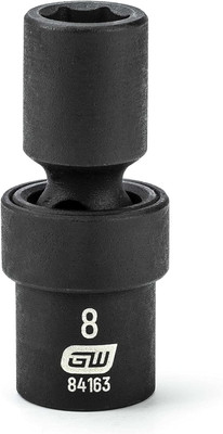 GearWrench 1/4" Drive 8mm Universal Impact Socket (84163) | JB Tools